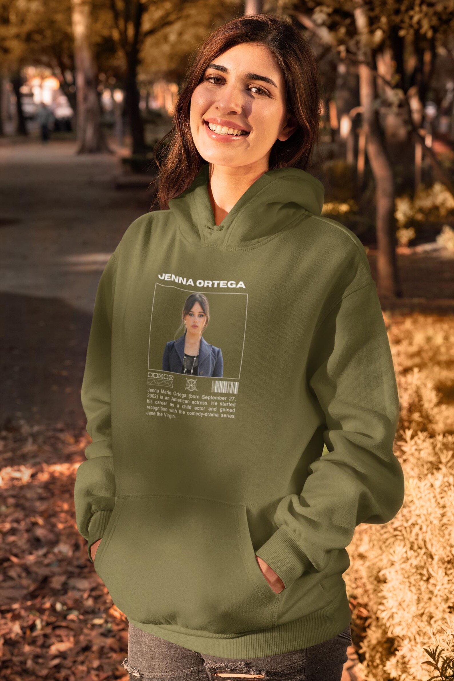 Jenna Ortega Hoodie, Jenna Ortega Merch, Jenna Ortega Fan Gift for ...