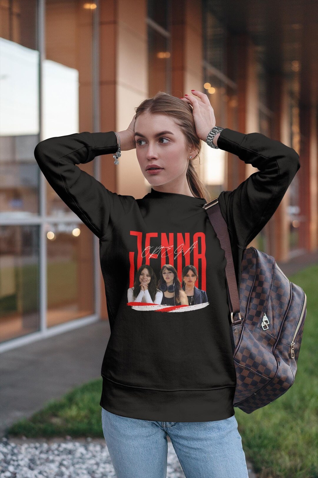 Jenna Ortega Sweatshirt, Jenna Ortega Merch, Jenna Ortega Fan Gift for ...