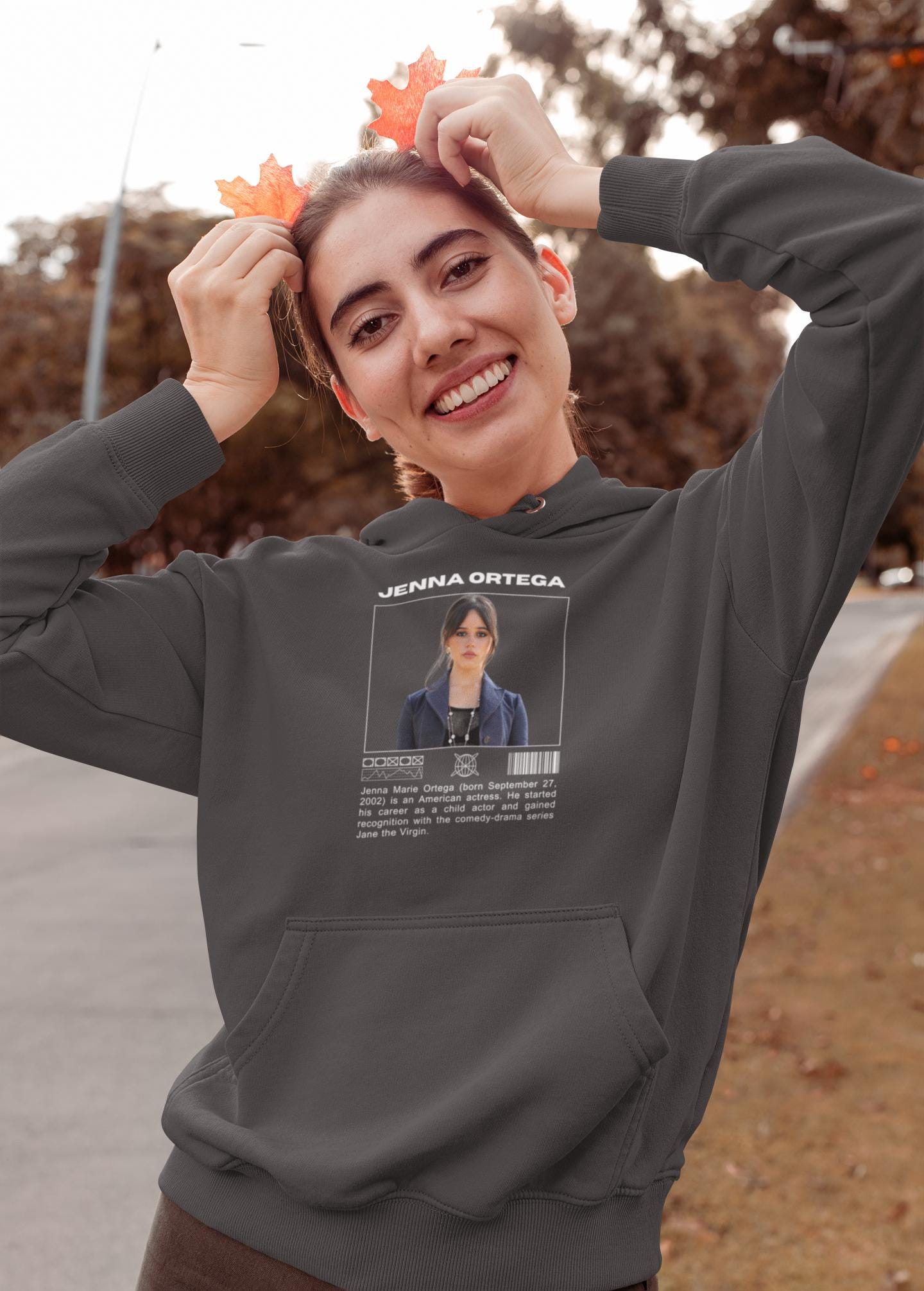Jenna Ortega Hoodie, Jenna Ortega Merch, Jenna Ortega Fan Gift for ...