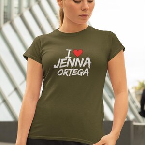 Jenna Ortega Shirt, Jenna Ortega Merch, Jenna Ortega Fan Gift for Women ...