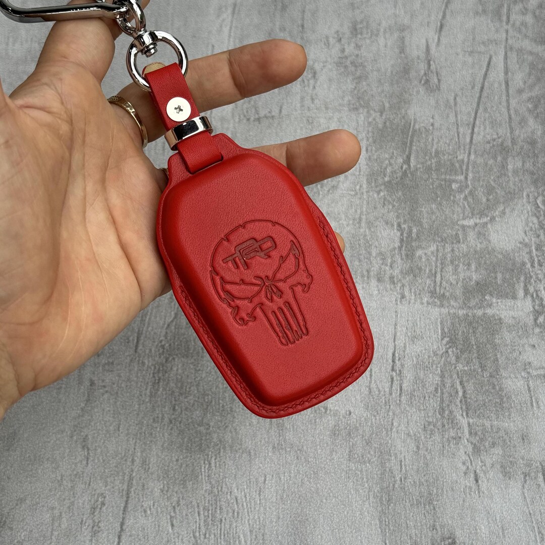 Toyota Tundra TRD Pro Leather Key Fob Cover Case for 2024-2025 1794 ...