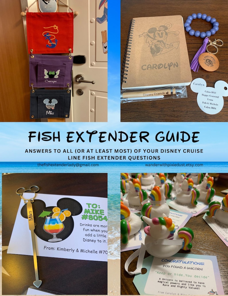Disney Cruise Fish Extenders 30-page Step by Step Guide, + 3 Free Gifts ...