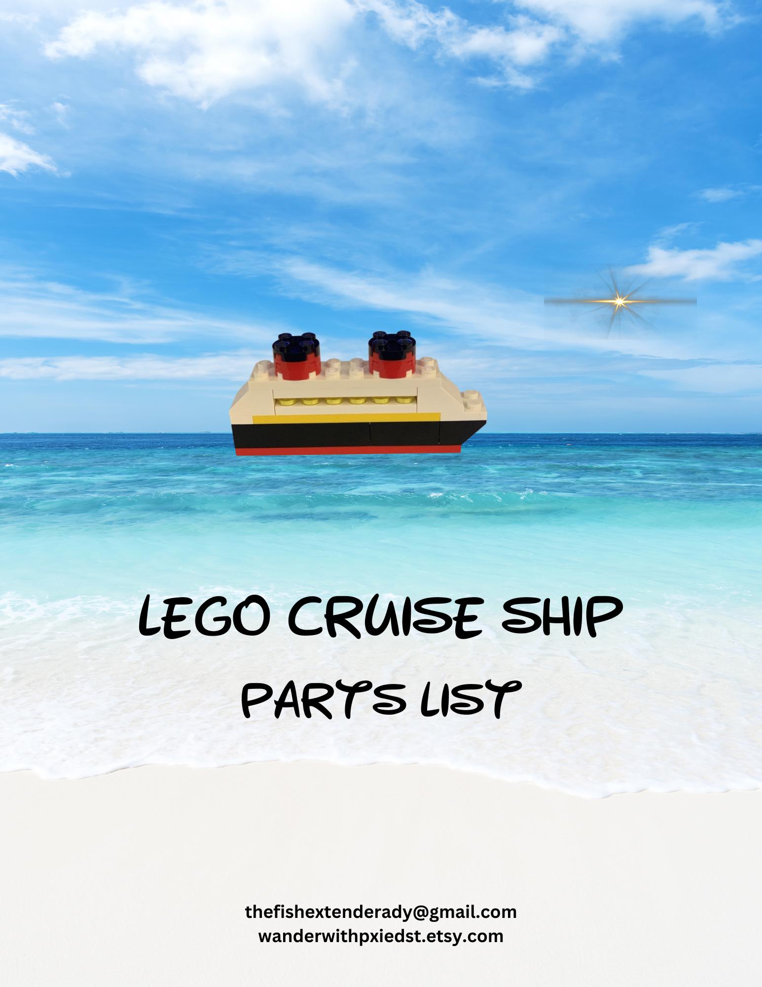 Disney Cruise Line/fish Extender Gifts/lego Cruise Ship/shopping Lists ...