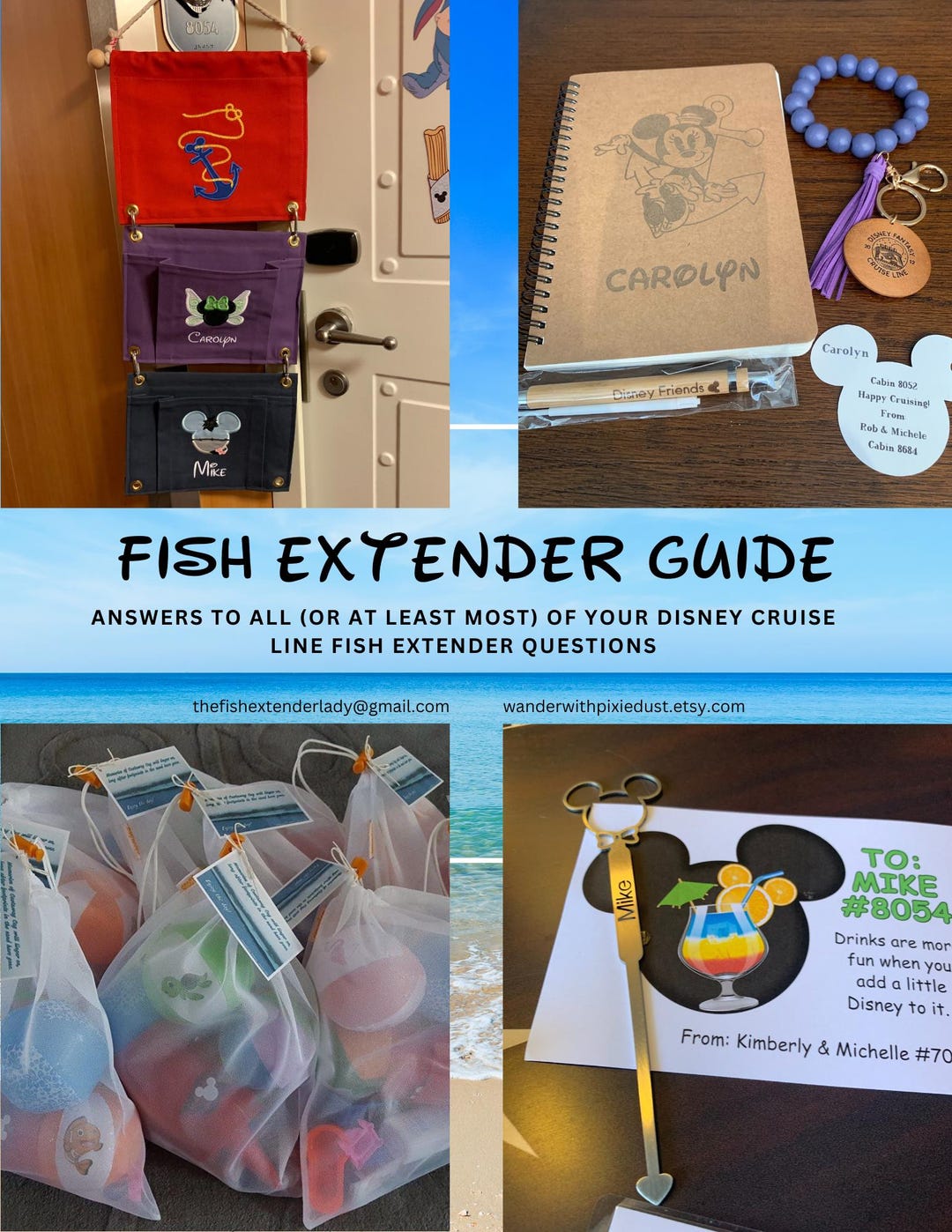 Fish Extenders,disney Cruise,30-page Step by Step Guide, + 3 Free Gifts ...