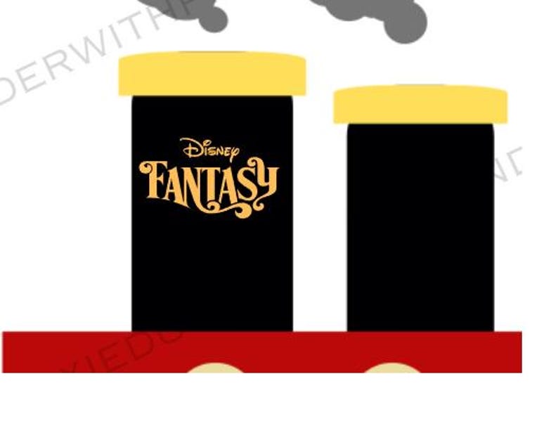 Disney Fantasy -fish Extender Gift Tags for Disney Cruise Line - Etsy