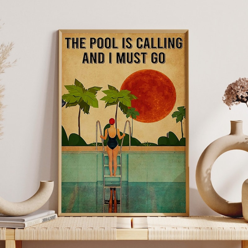 I Was in the Pool Going - Etsy