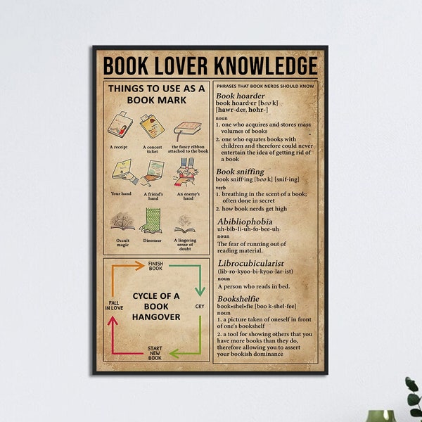 Book Lover Art - Etsy