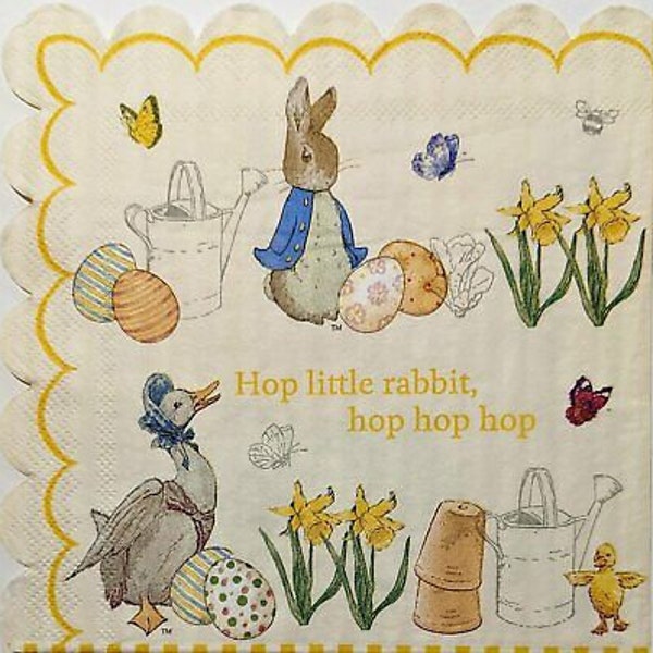 Rabbit Napkin - Etsy