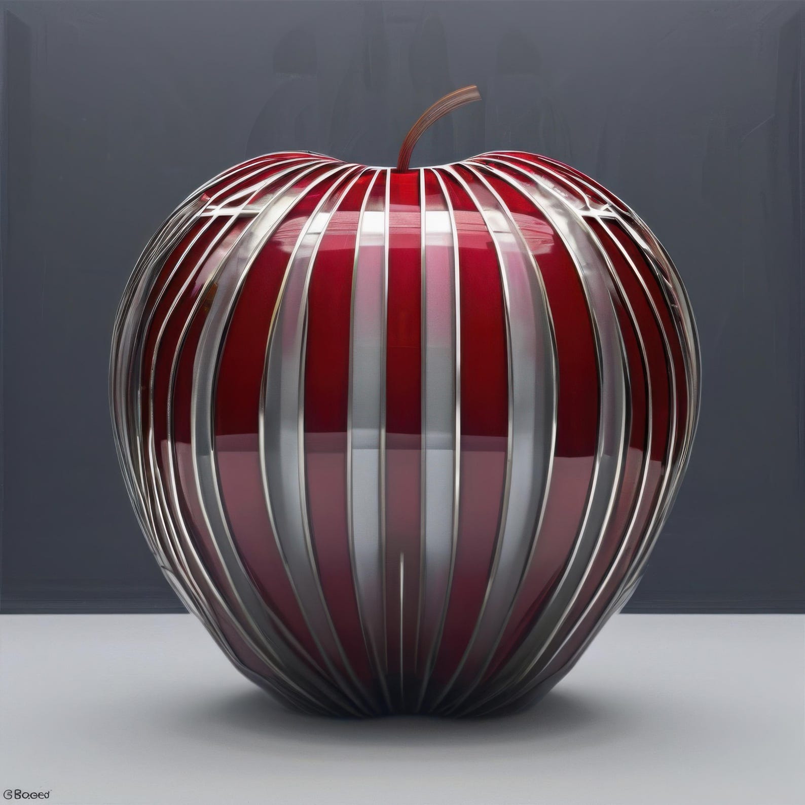 Art Deco - Apple - Etsy