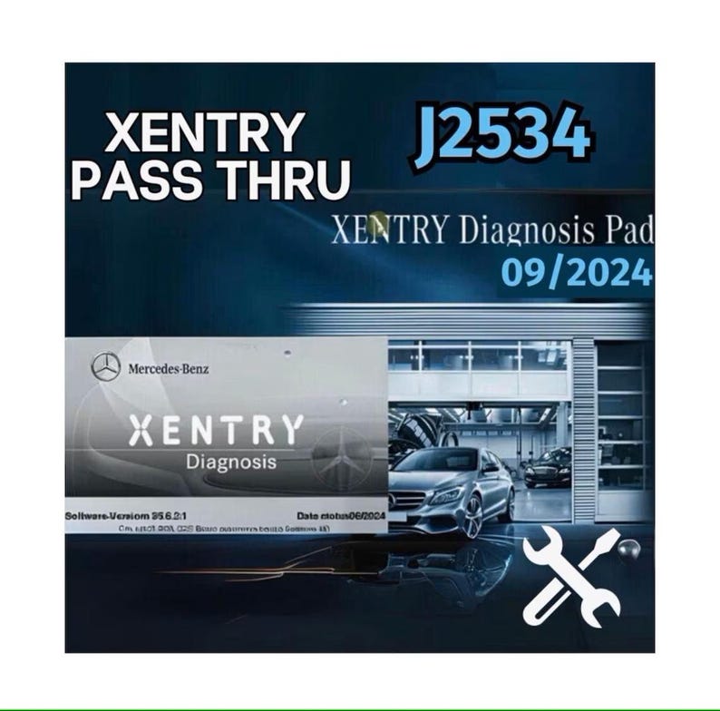 Mercedes XENTRY Passthru 09/2024 - J2534 Download - Etsy