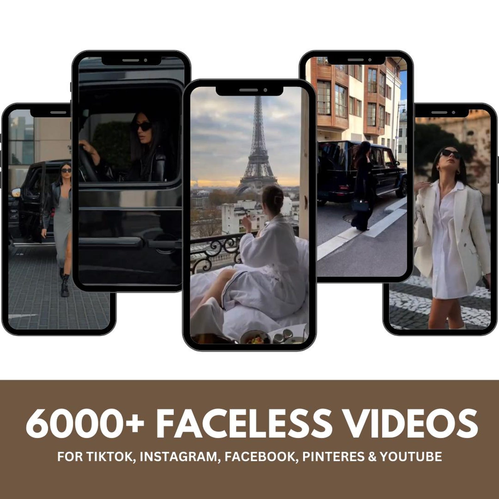 6000+ Aesthetic Faceless Reels & Stories, DFY Social Media Videos ...