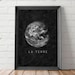 Earth Print, Planet Printable, Earth Wall Art, Earth Printable Art ...