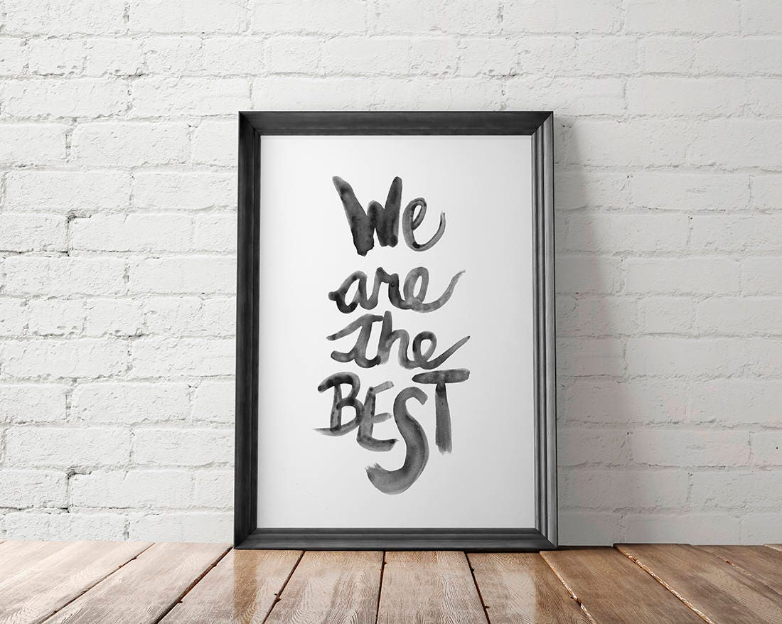 Inspirational Printable, Inspirational Art Print, Inspirational Wall ...