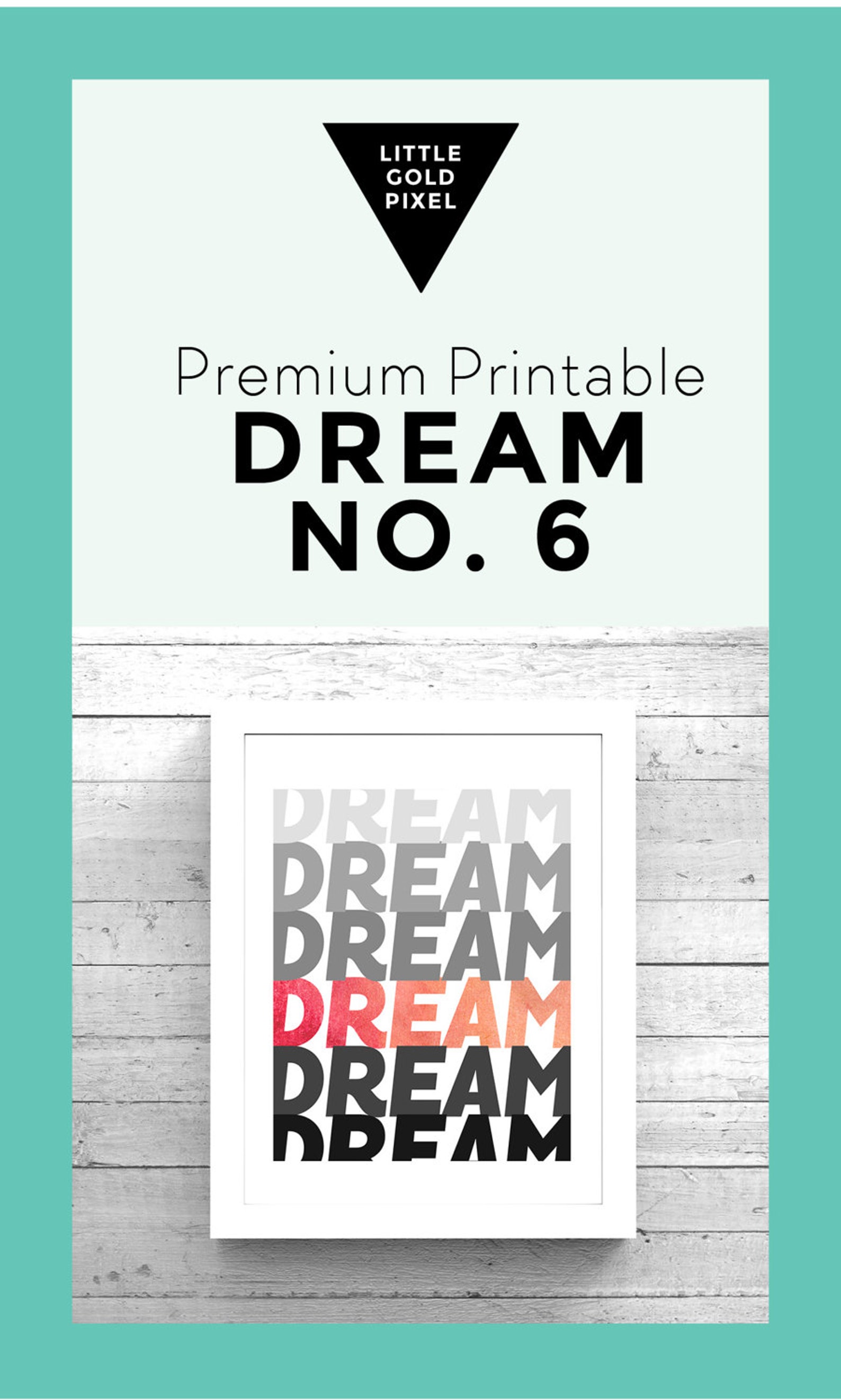 Inspirational Printable Inspirational Art Print | Etsy