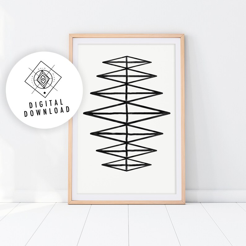 STAIRS Black and White Minimalist Printable Wall Art | Etsy