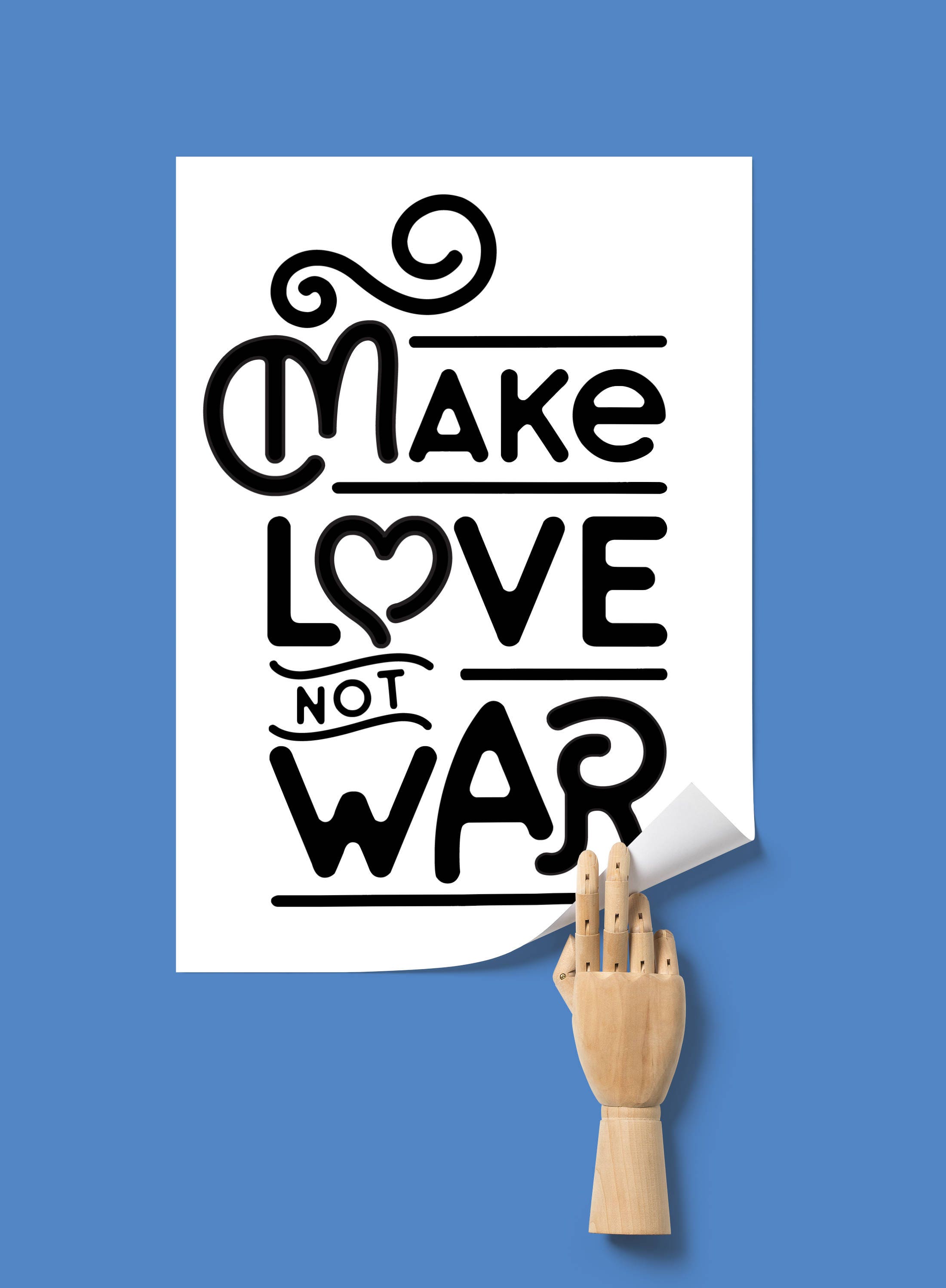 Make Love Not War Printable, Resist Poster, Feminist Printable, Human ...