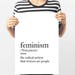 Feminism Poster, Feminism Printable, Feminism Art Print, Feminism Wall ...