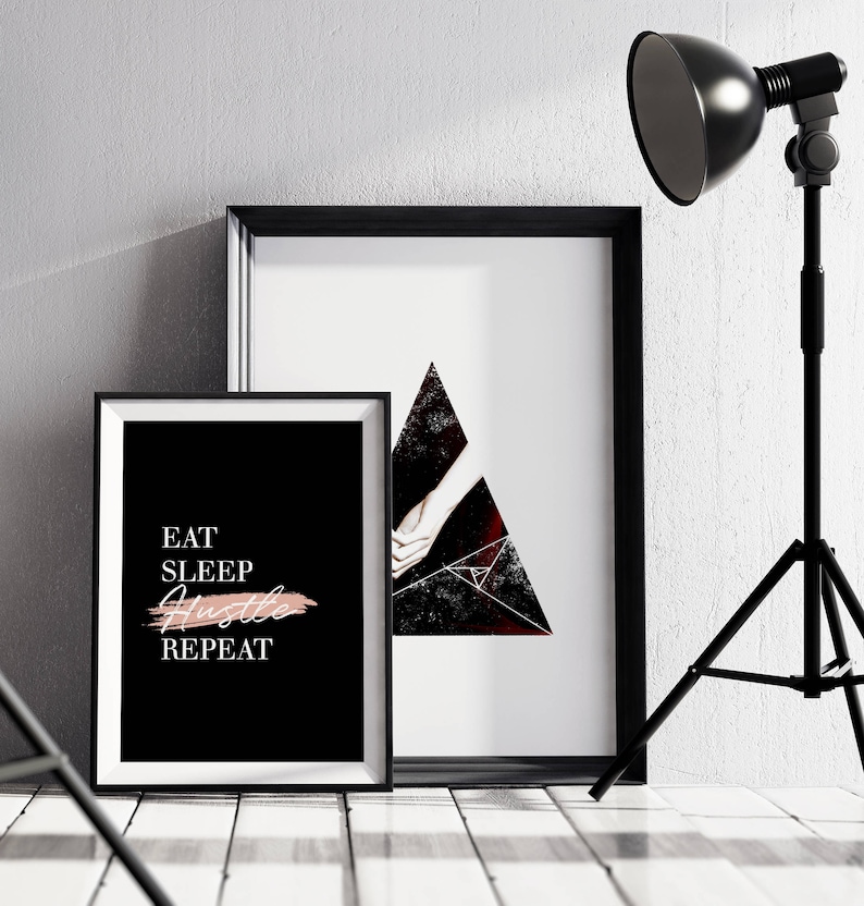 Hustle Printable, Hustle Art Prints, Hustle Wall Art, Hustle Prints ...