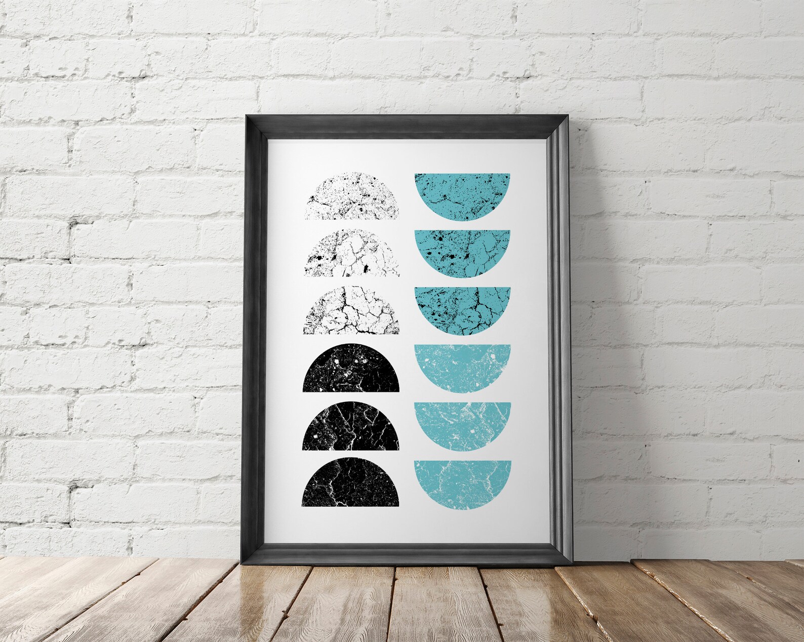 Marble Printable Wall Art Mid Century Wall Decor Geometric | Etsy