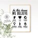In This House We Believe B&W Poster - Etsy