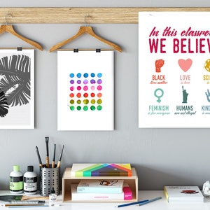 Resist Print, Classroom Posters, Teacher Gift, Protest Printable, LGBTQ ...