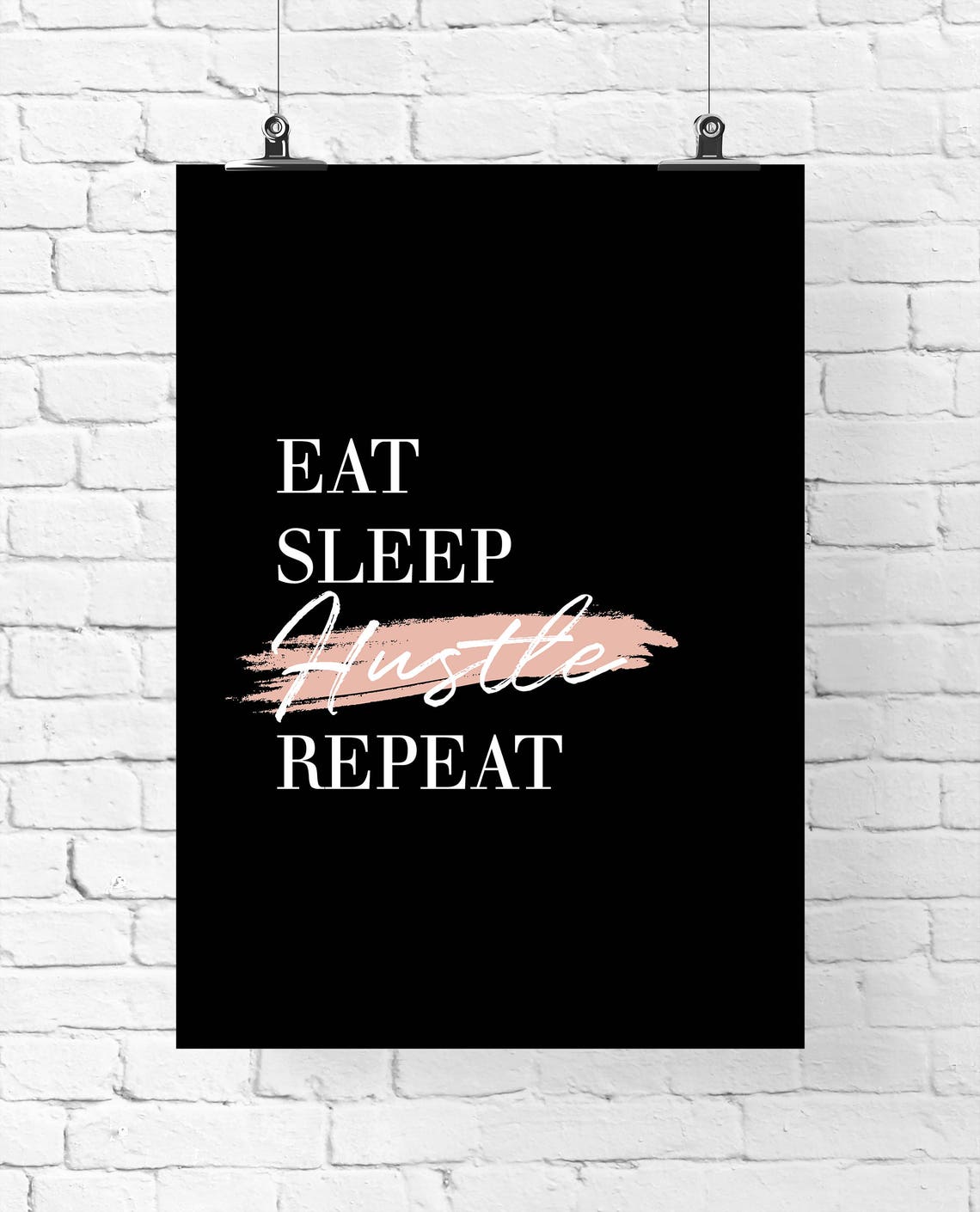 Hustle Printable Hustle Art Prints Hustle Wall Art Hustle - Etsy