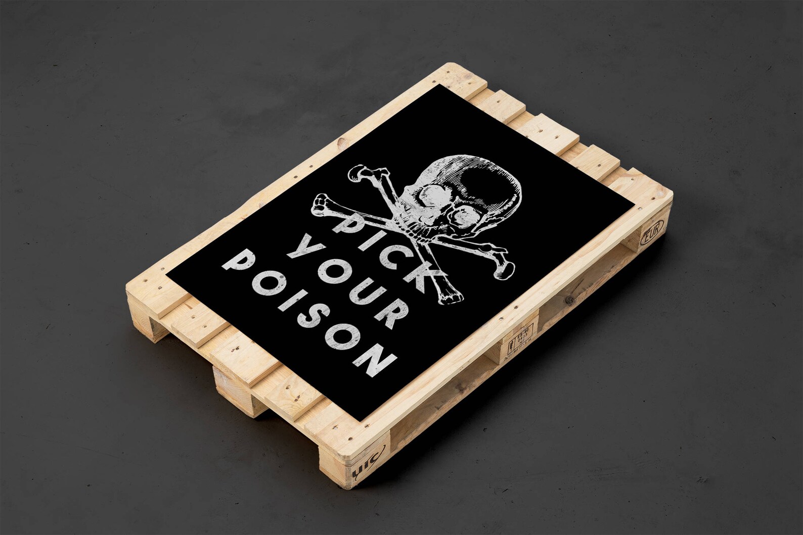 Pick Your Poison Art Print Halloween Printable Goth Wall - Etsy