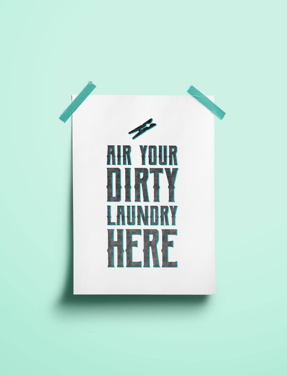 Laundry Print Laundry Sign Laundry Printable Laundry Wall - Etsy