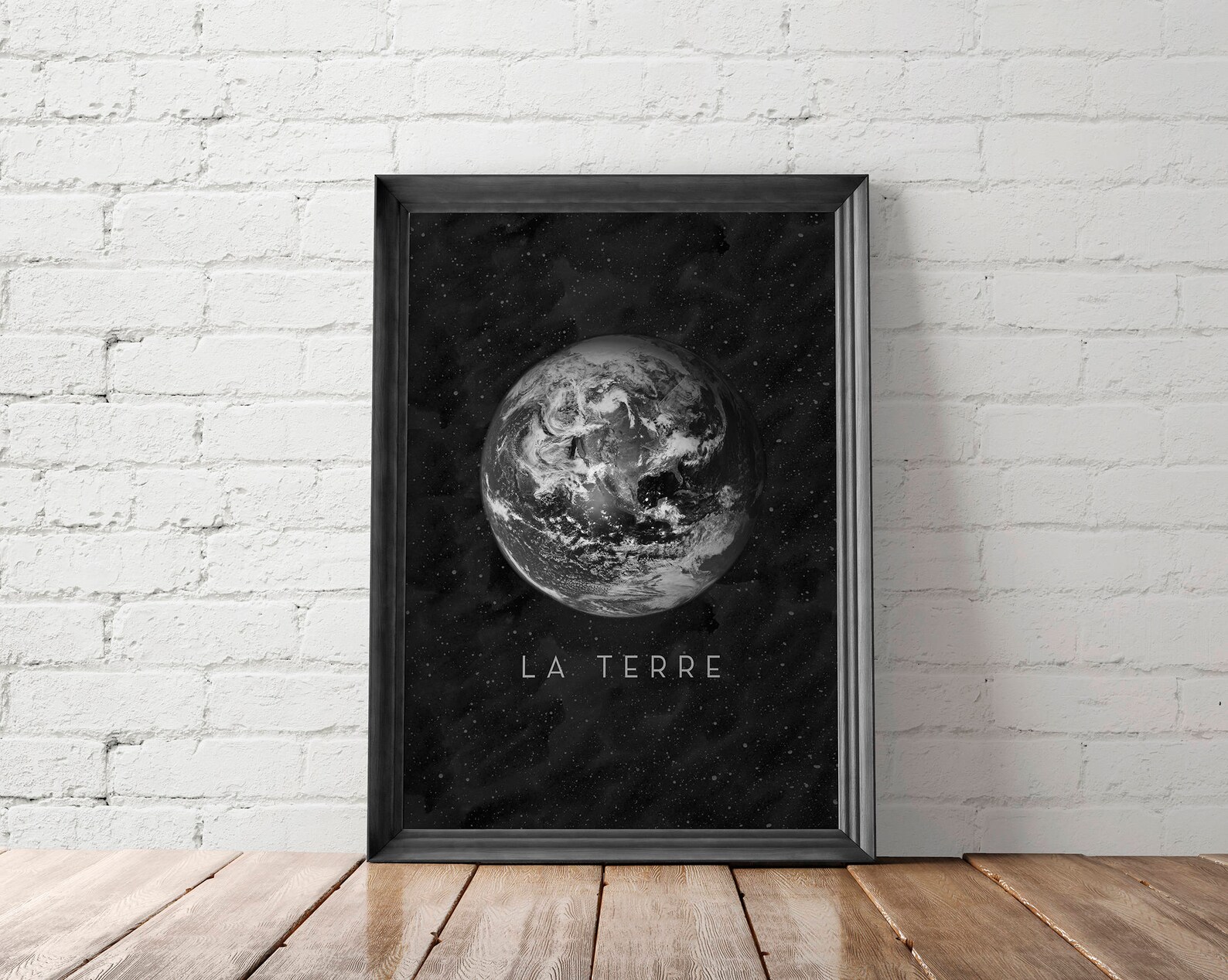 Earth Print Planet Printable Earth Wall Art Earth Printable - Etsy