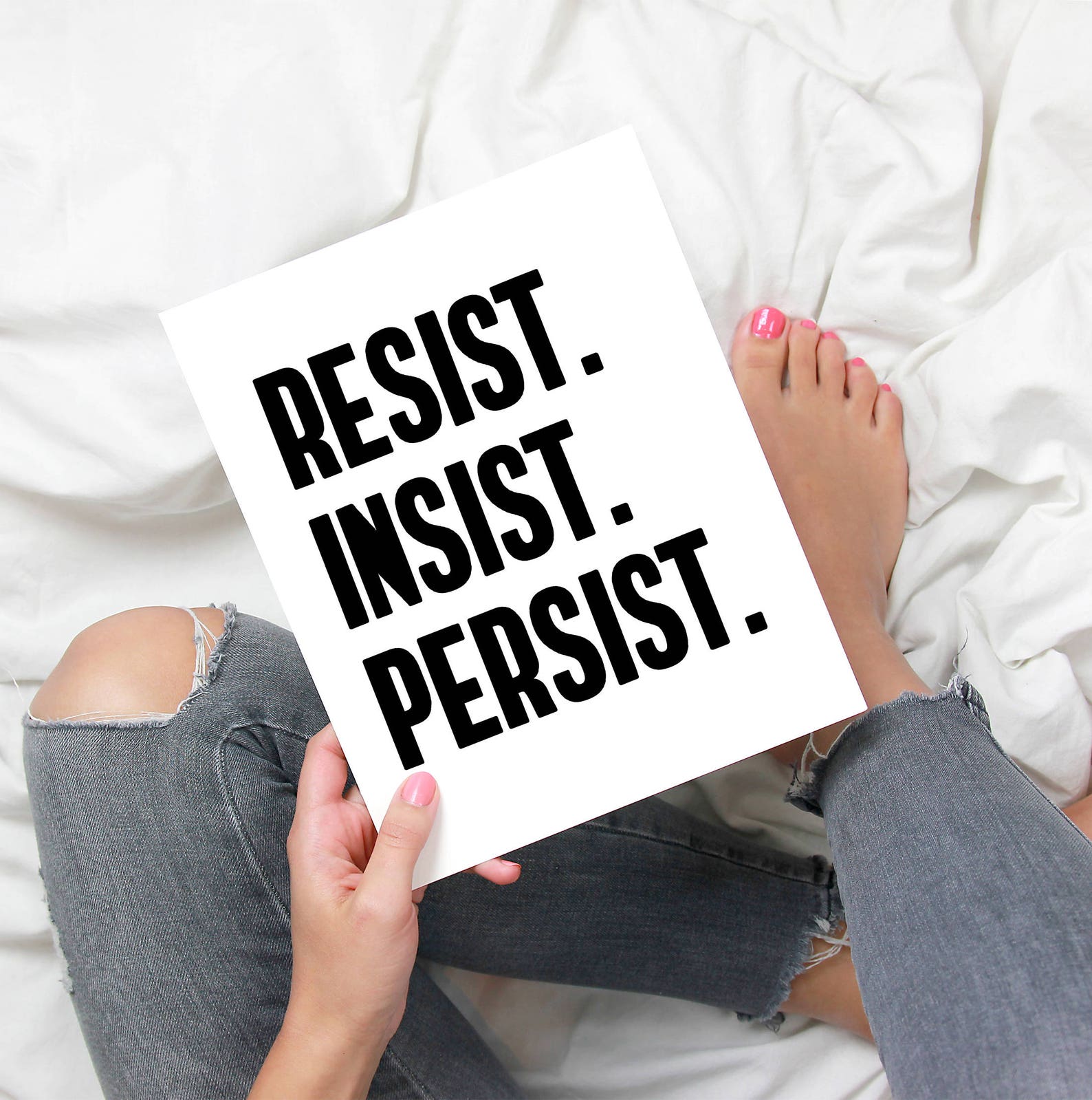 Resist Art Print the Resistance Poster Resist Printable - Etsy