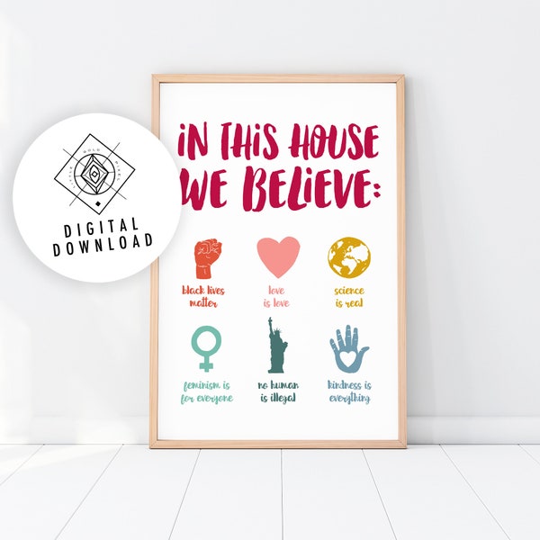 Anti Racist Posters - Etsy UK