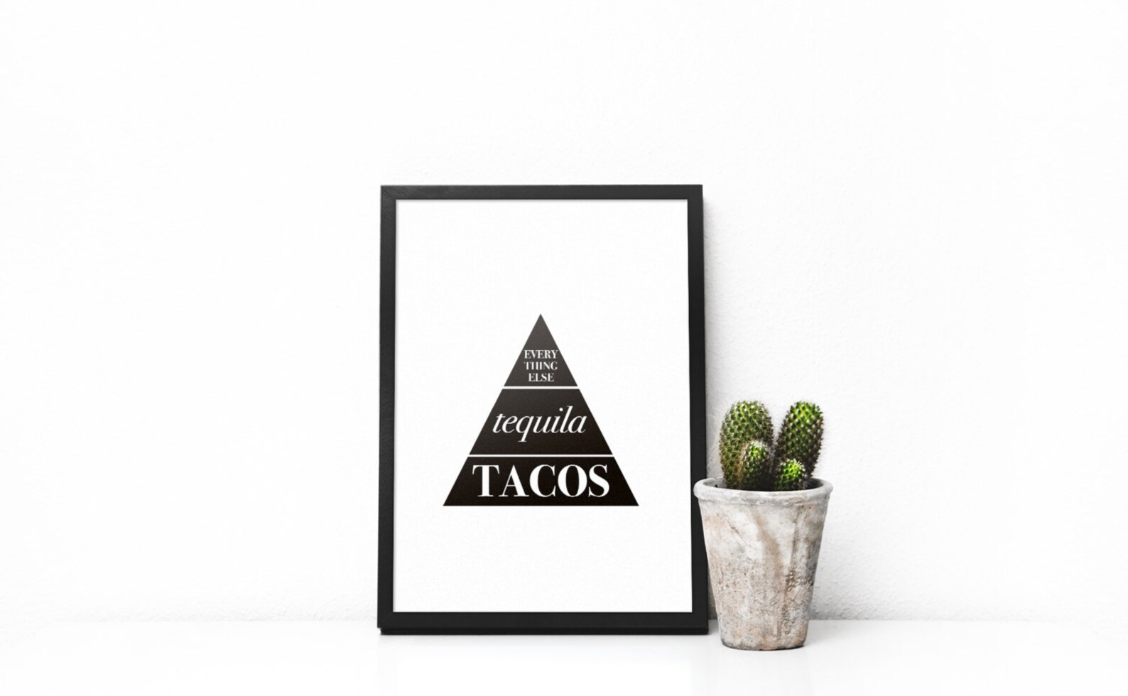 Tacos Art Print Tacos Printable Tacos Wall Art Taco Print | Etsy