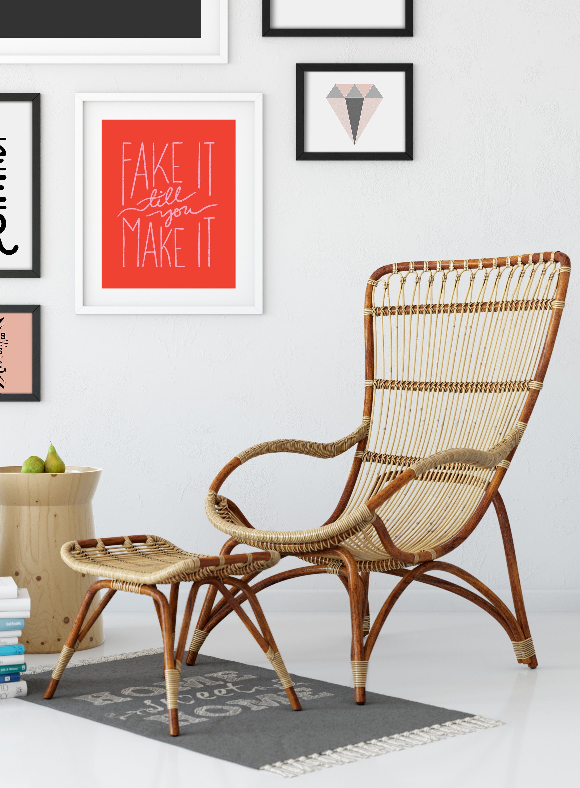 Inspirational Art Print, Inspirational Quote, Motivational Printable ...