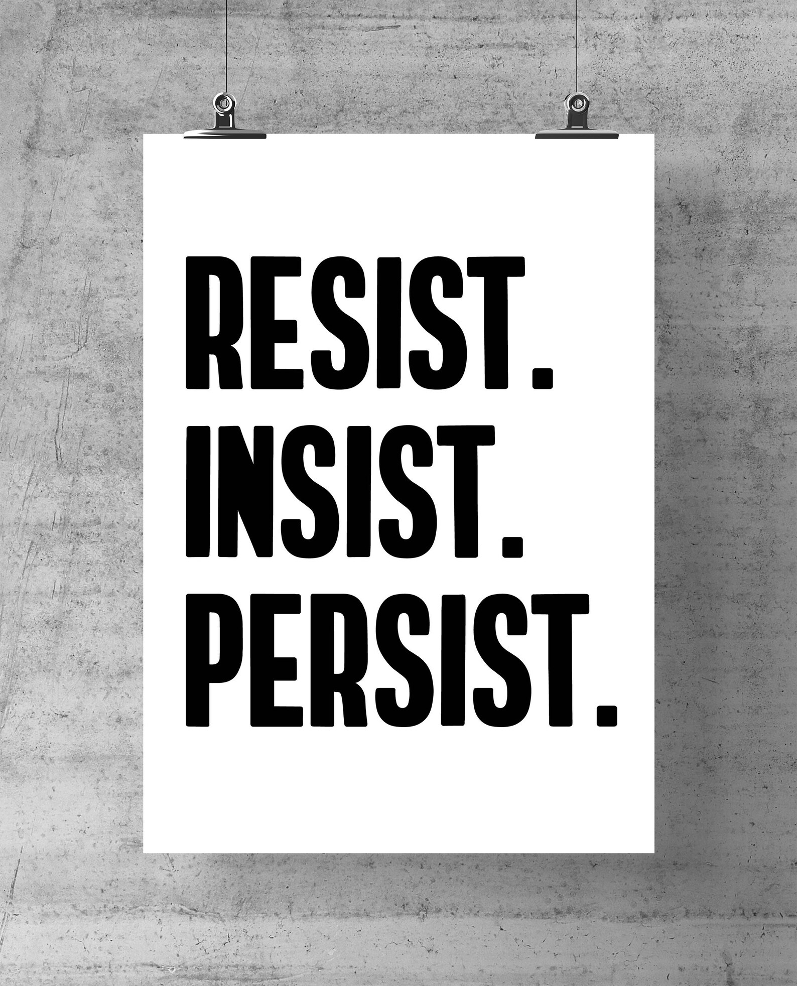 Resist Art Print the Resistance Poster Resist Printable - Etsy
