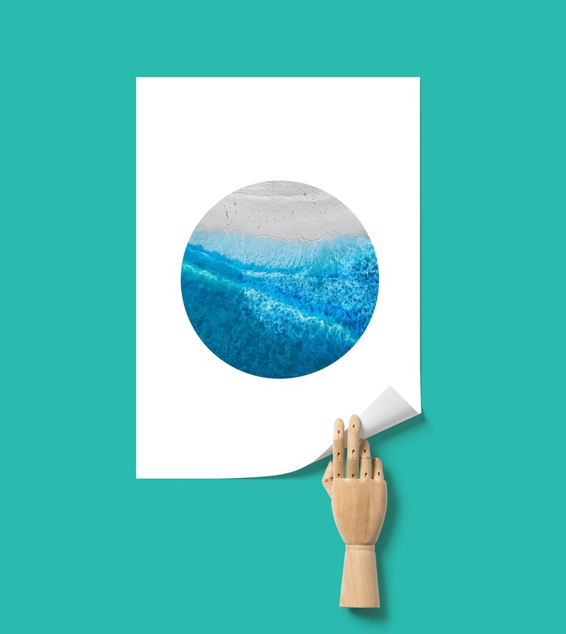 Beach Printable Beach Wall Art Beach Print Aerial Beach - Etsy