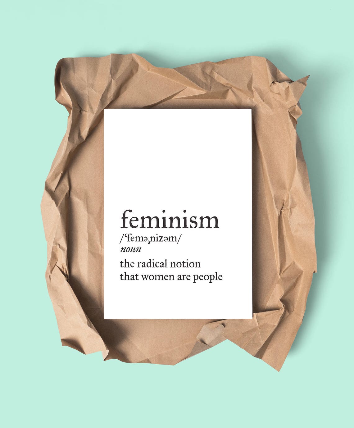 Feminism Poster, Feminism Printable, Feminism Art Print, Feminism Wall ...
