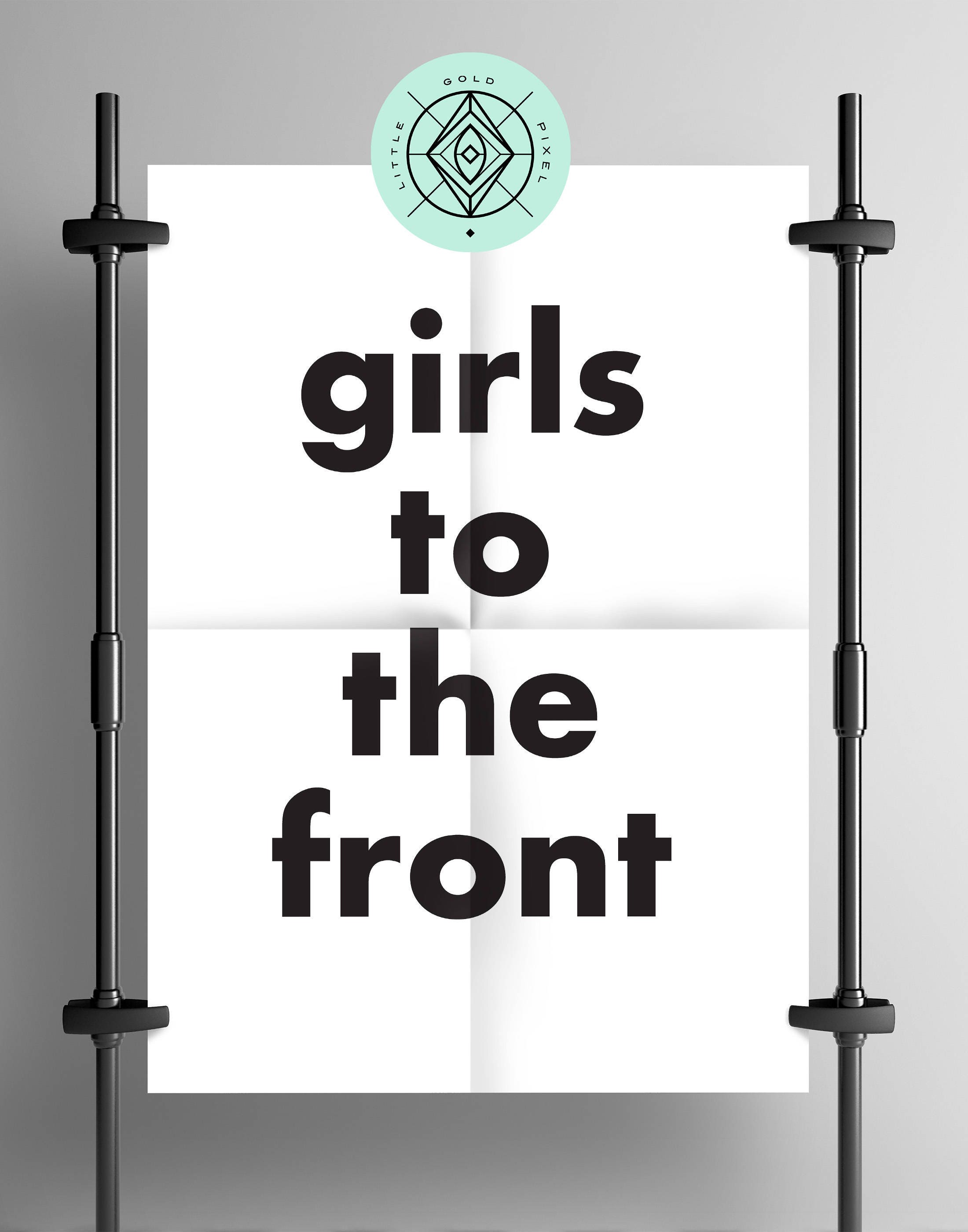 Feminist Poster Feminism Printable Protest Poster She | Etsy