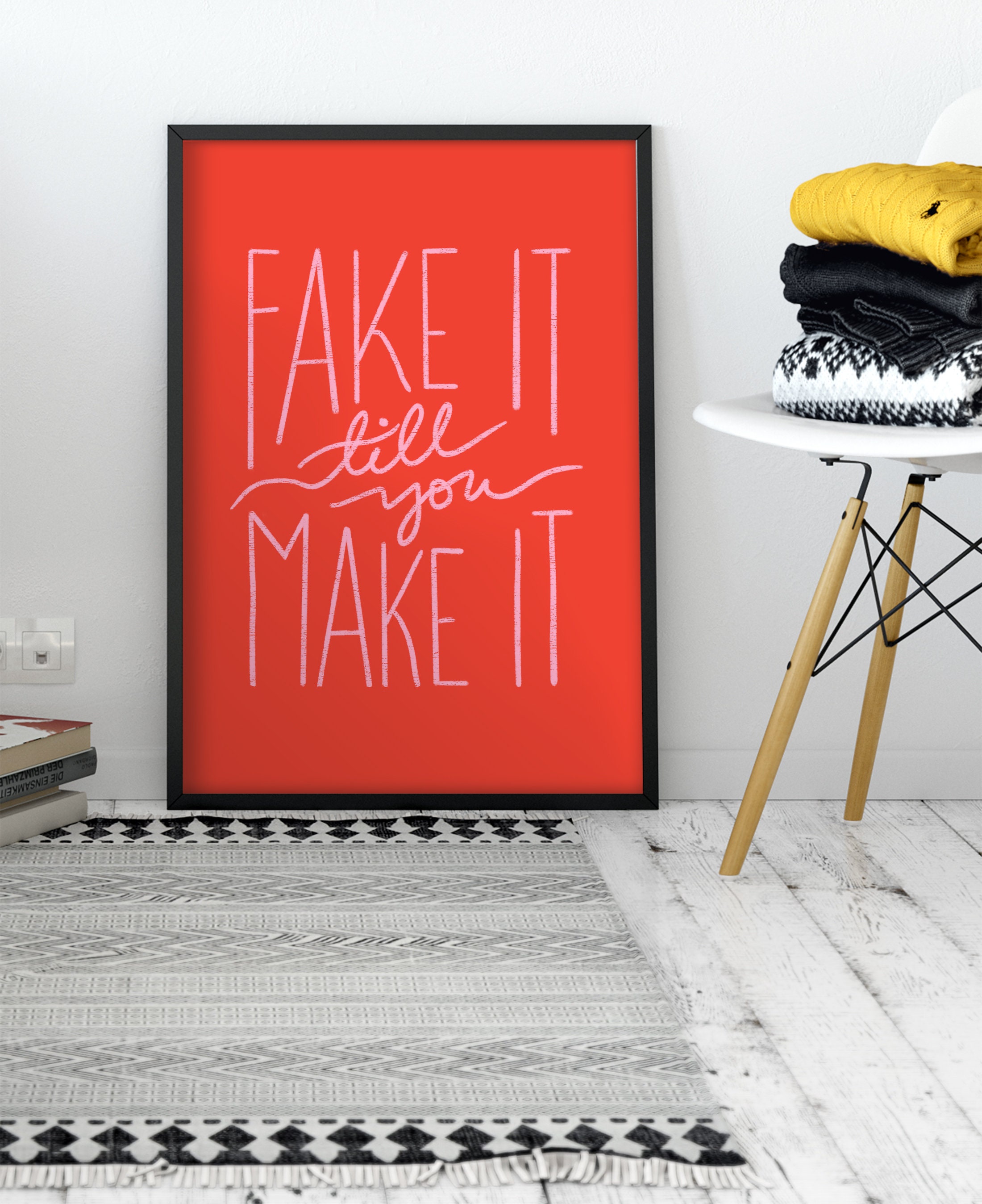 Inspirational Art Print, Inspirational Quote, Motivational Printable ...