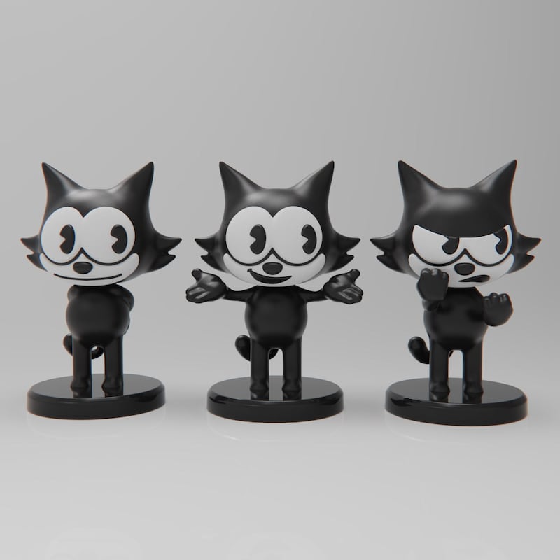 Felix Cat Figurine - Etsy
