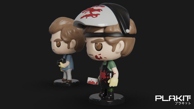 PLAKIT 32mm Dexter Mini Figurines - Etsy