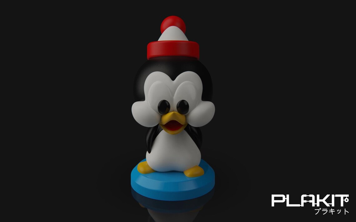 PLAKIT Chilly Willy Mini Figurines Set - Etsy