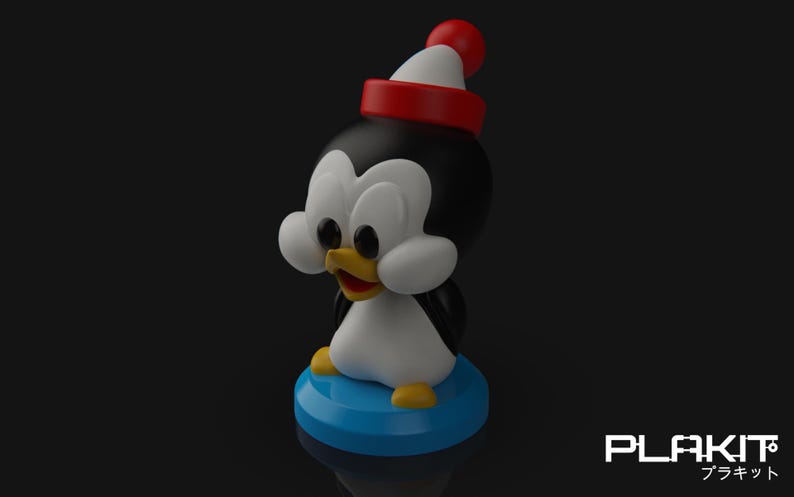 PLAKIT Chilly Willy Mini Figurines Set - Etsy