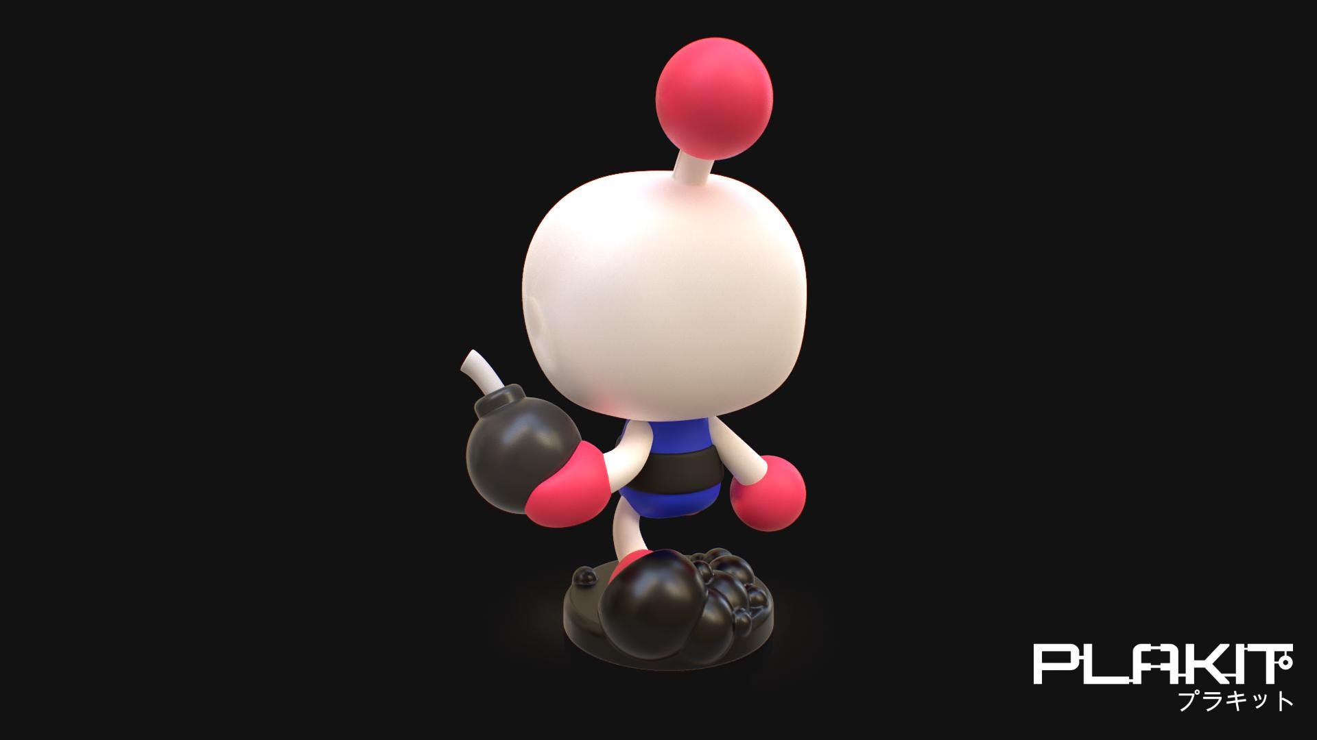 PLAKIT 32mm Bomberman Mini Figurines - Etsy