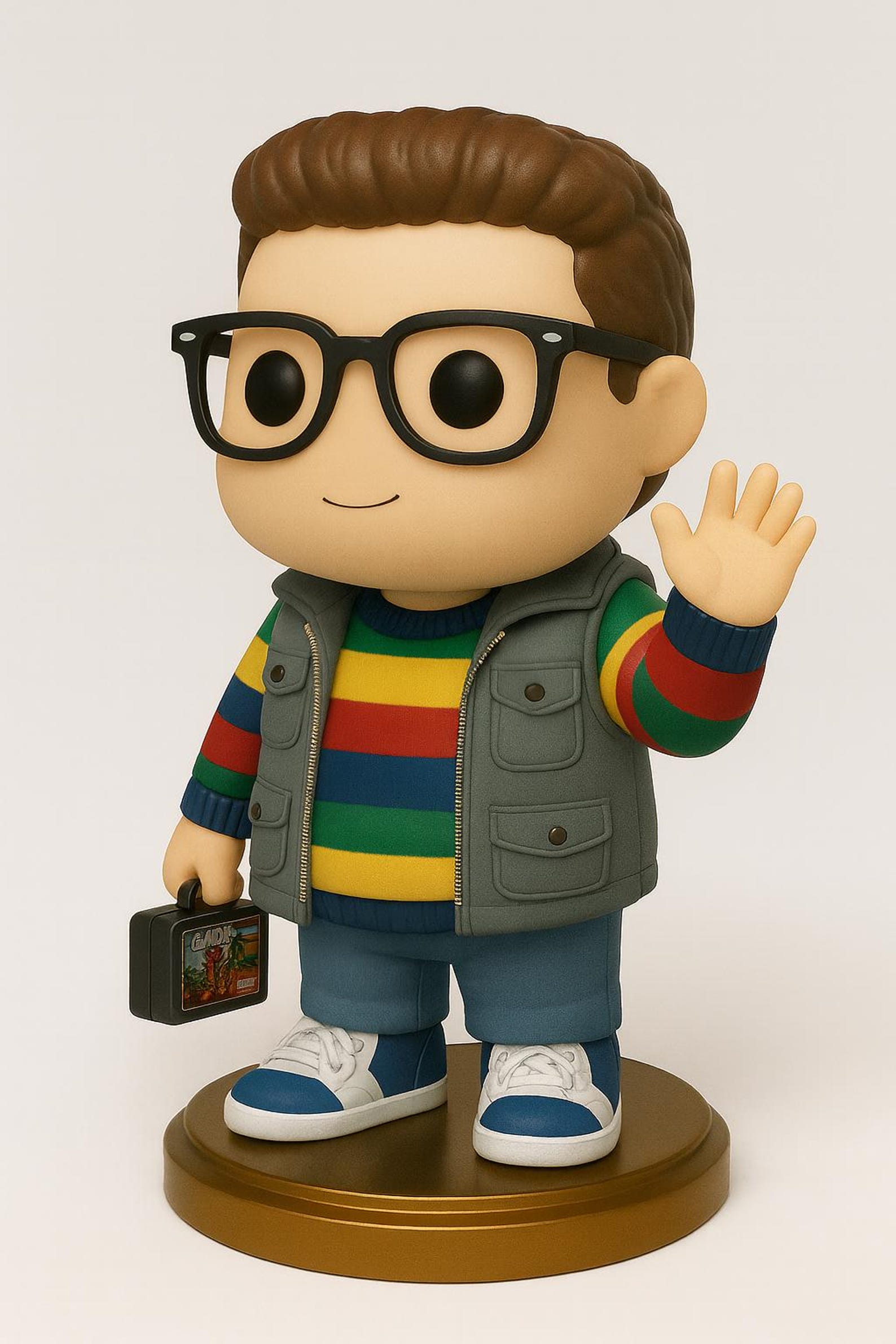 PLAKIT 32mm Delightful Derek Mini Figurines - Etsy