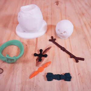 Snowman Craft Kit | Christmas Craft | Snowman Decoration - Etsy