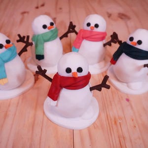 Snowman Craft Kit | Christmas Craft | Snowman Decoration - Etsy