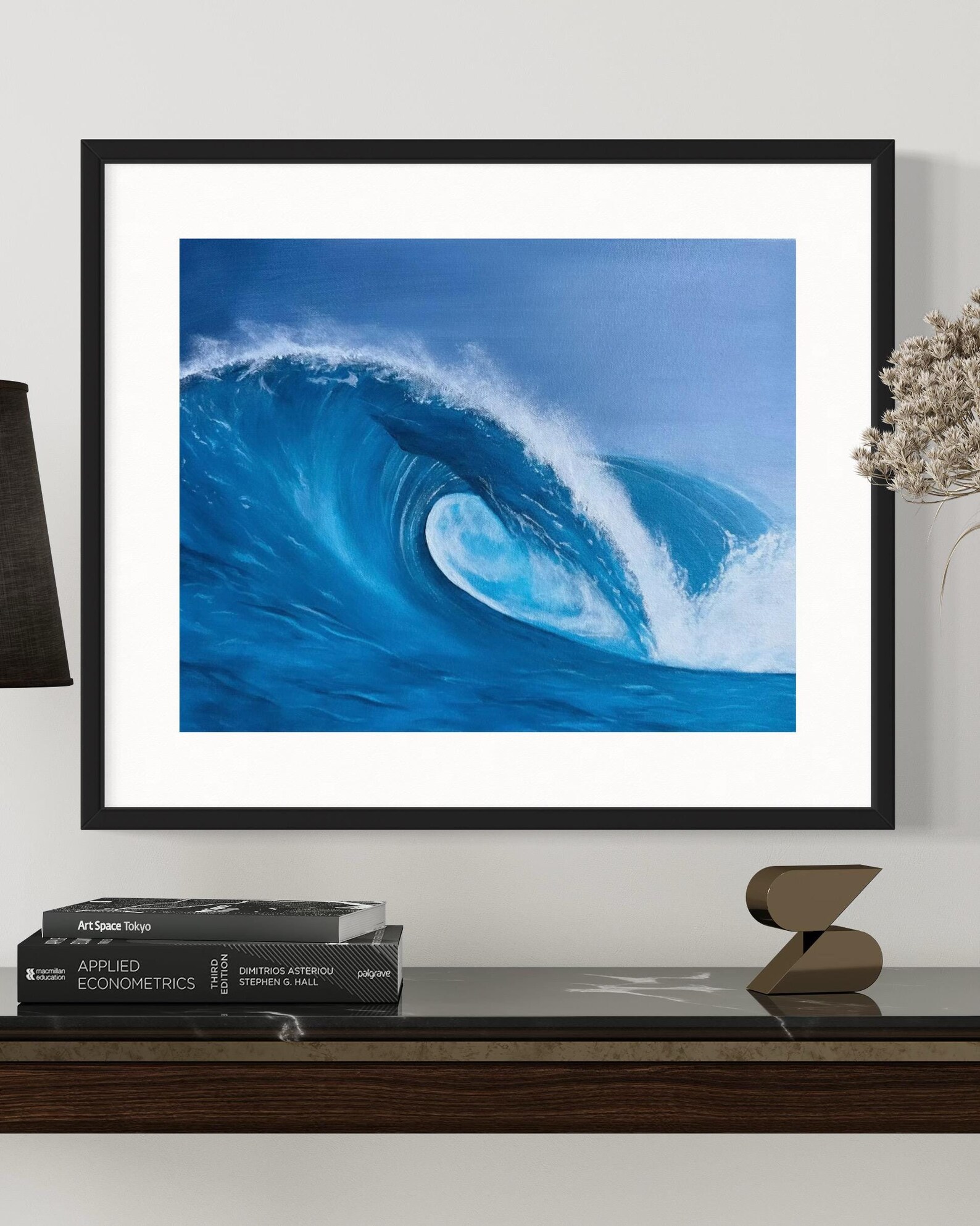 Original Surf Art Painting | Ocean | Waves | Teahupo'o Painting (16” X ...