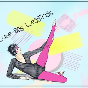 Stretch & Sew 318 - DIY Dance Tights - Vintage 1980s - Aerobics, Ballet ...