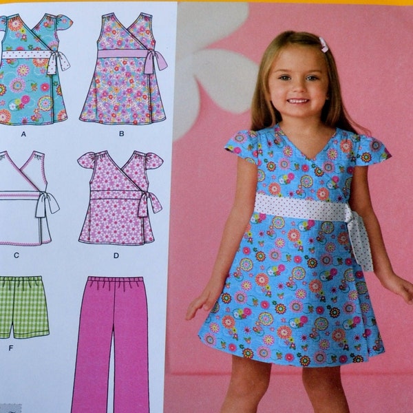 Girls Wrap Dress - Etsy