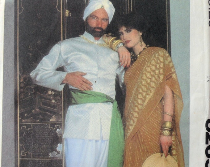Mccall's 8265 - Vintage DIY Sari, Sadri, Nehru Jacket, Jodhpuri ...